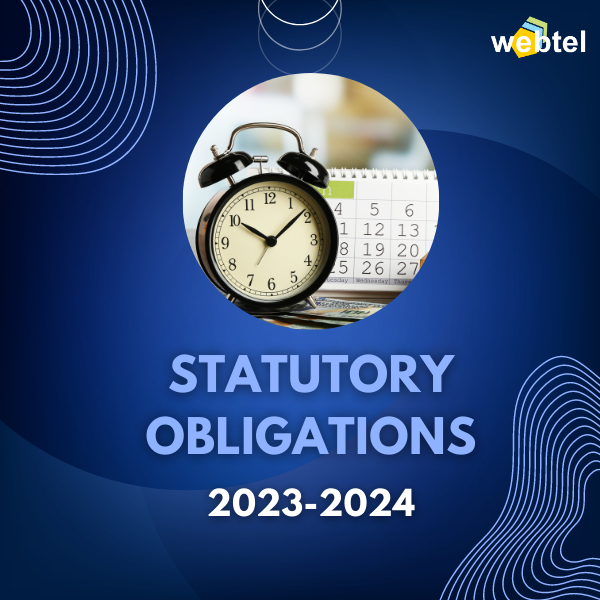 Statutory and Tax Compliance Calendar for the Financial Year 2023-2024