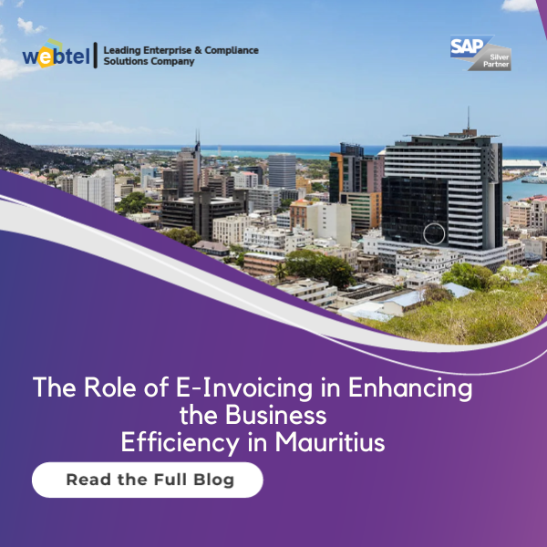 The Role of E-Invoicing in Enhancing the Business Efficiency in Mauritius