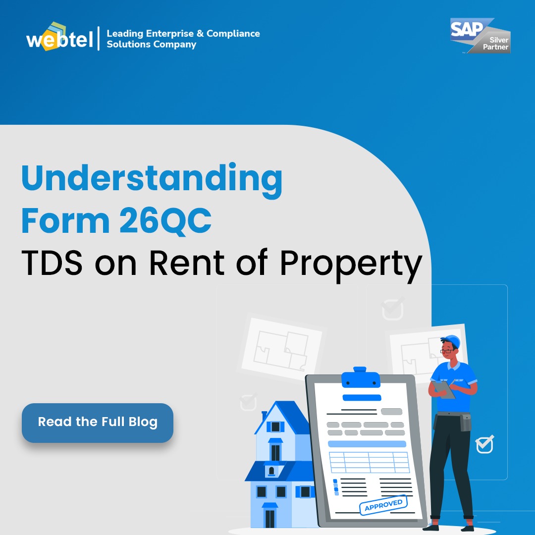 Understanding Form 26QC – TDS on Rent of Property