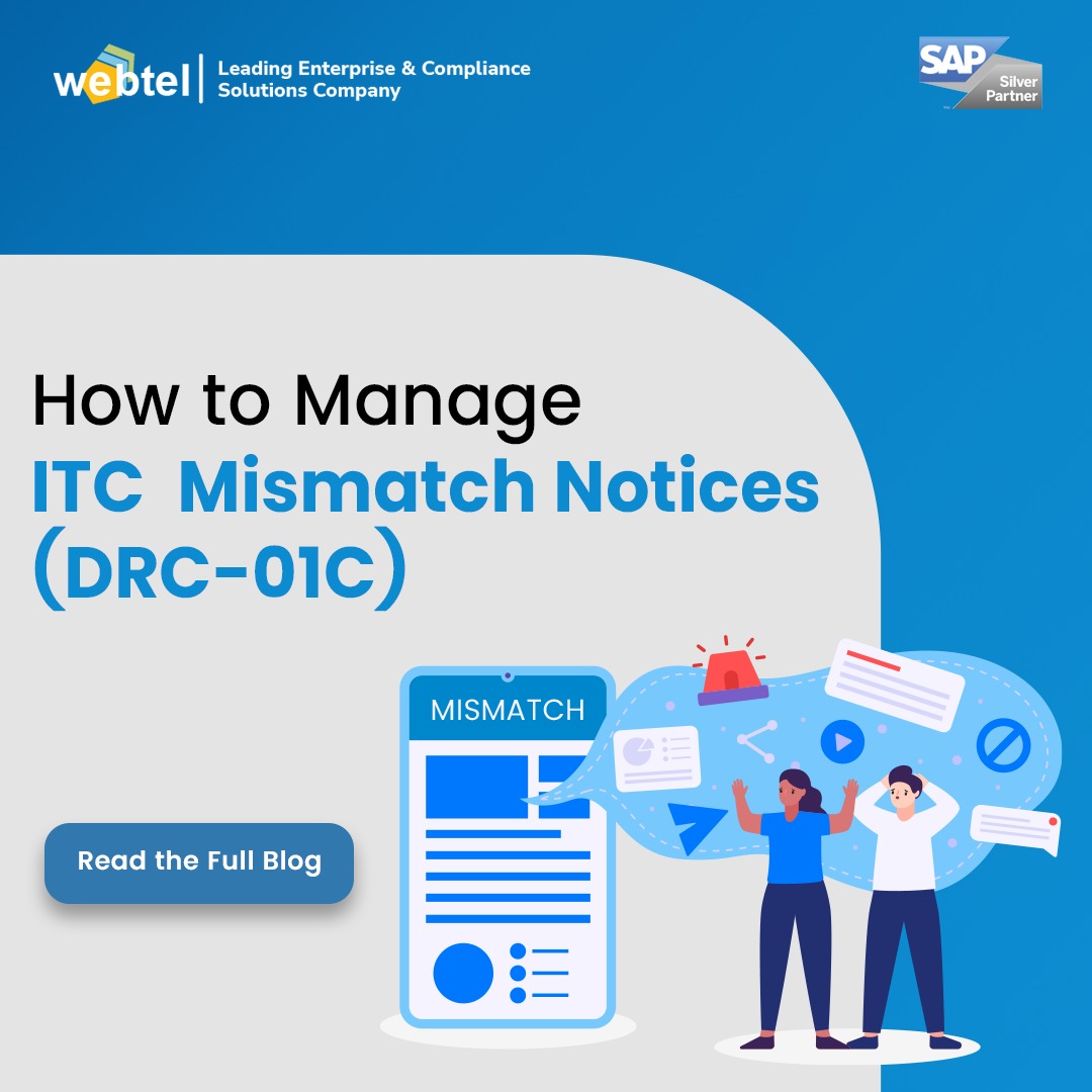 How to Manage ITC Mismatch Notices (DRC-01C)